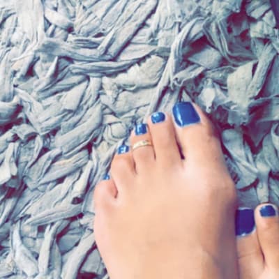 Hawaiian Maile Leaf Toe Ring Gold Toe Ring Midi Ring Minimalist Ring ...