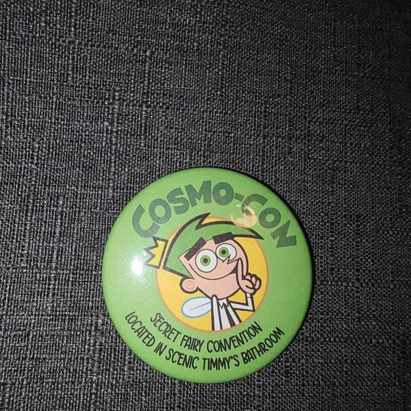 Cosmo Con Button - Etsy