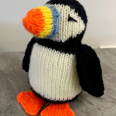 Puffin Knit Kit All You Need to Knit a Cute Puffin Barry the Puffin ...