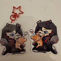 IN STOCK Call of Duty COD Ghost and Konig Mini Phone Charm Keychains ...