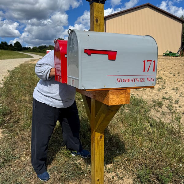 Address Mailbox Decal | Street Address Mailbox | Address for Mailbox ...