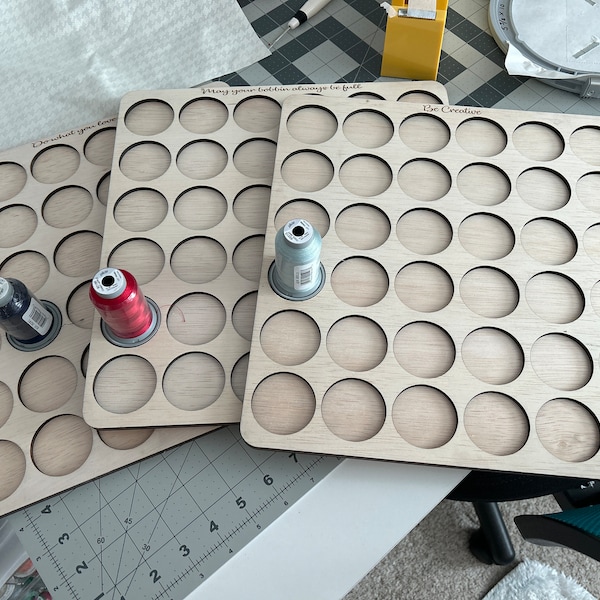 Floriani Embroidery Thread Storage Trays Thread Spool Organizers ...