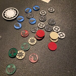 Ability Counters Magic the Gathering Keyword Tokens | Etsy