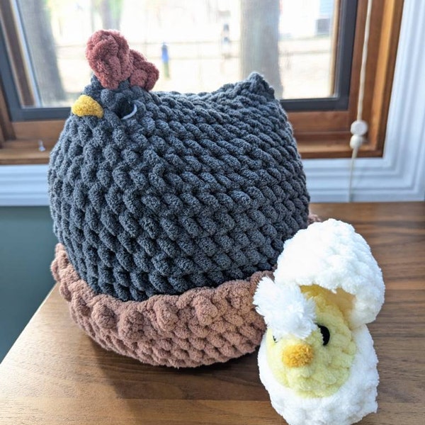 Mama and Mini Mabel Chicken™ CROCHET PATTERN - Etsy