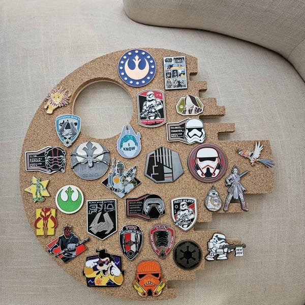 Chip and Dale Inspired Pin Board Corkboard - Pin Collector. - Etsy