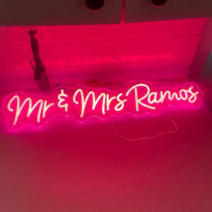 Neon Name Sign Custom Wall Decor, Neon Sign Light Teenage Boy Gifts ...