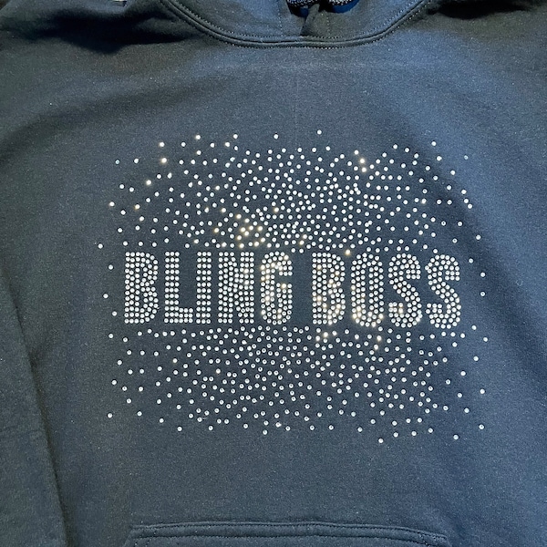 Bling Boss Rhinestone Template Svg, Bling Scattered Spray Effect ...