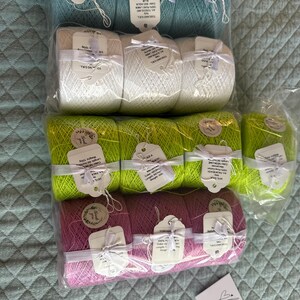 Cotton 80 Linen 20 Yarn, COTLIN, Cotton Flax Yarn, Lana Gatto, Italian ...