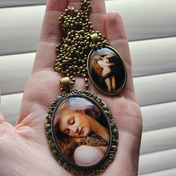 Flemish/spanish Renaissance Art Print Pendant Necklace Juan De Flandes ...