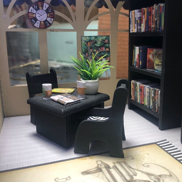 Fiction Set 2 Set of 45 Miniature Book Covers 1:12 Scale Downloadable ...