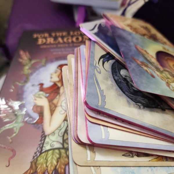 For the Love of Dragons Oracle Card Deck by Angi Sullins | 44 for the ...