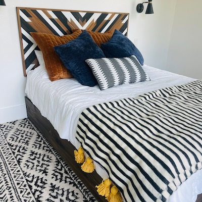 The Tribal Bed - Etsy