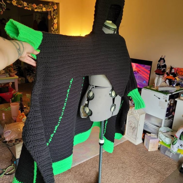 Bat Wings Crochet Cloak PATTERN TUTORIAL - Etsy