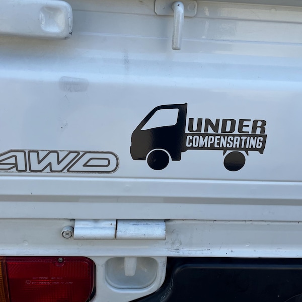 Carry Kei Truck Decals 4WD Difflock | Fits Suzuki Carry JDM Mini Truck ...