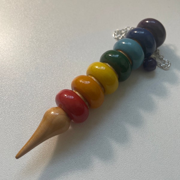 Handmade Wooden Dowsing Pendulum osiris Use For: Healing, Allergy ...