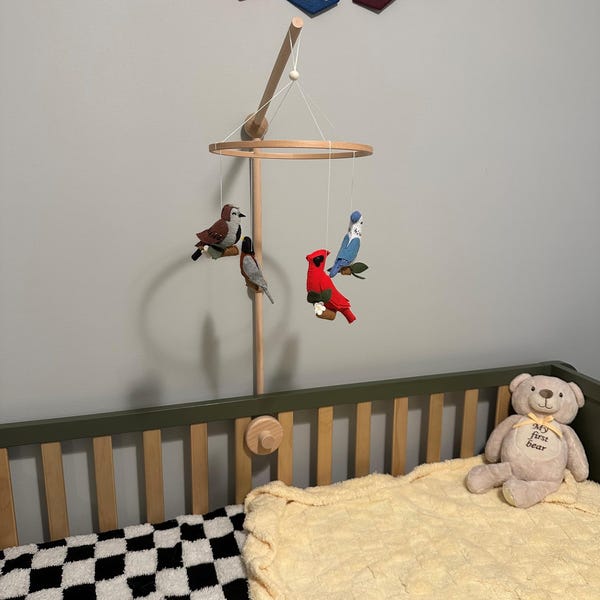 Cute Alligator Mobile for Baby Nursery Crocodile Baby Crib Mobile ...