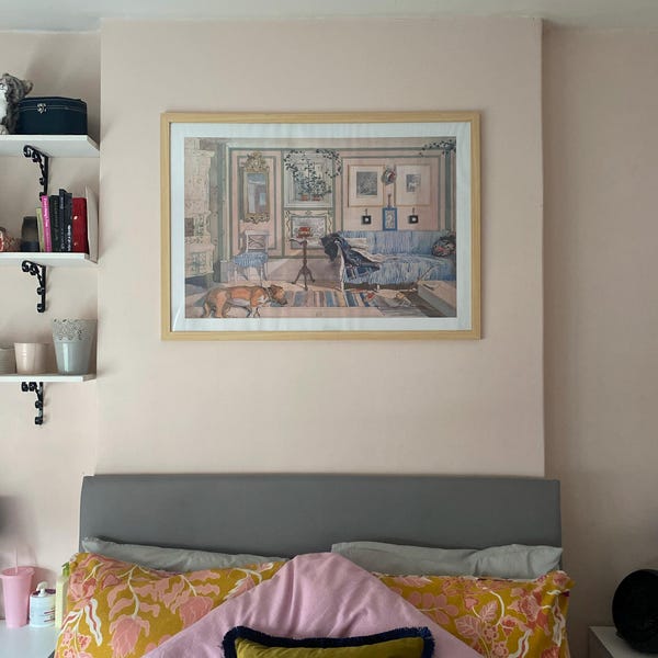 Gold Frame With White Passe-partout / White Mat Aluminum Frames for ...