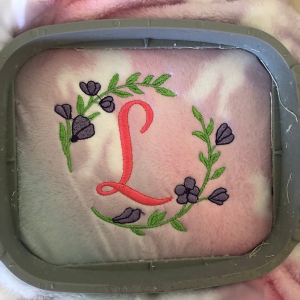 Monogram Frame Embroidery Designs - Flower Embroidery Design Machine ...