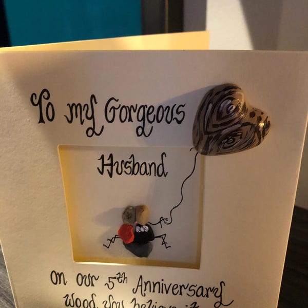 Ruby Wedding Card, Personalised Card, 40 Anniversary Card, 40 Years ...