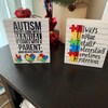 Autism Awareness Shelf Sitter,autism Sign,autism Word Block,autism ...