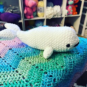PATTERN: Bianca the Beluga Whale Pattern Amigurumi Beluga Pattern ...