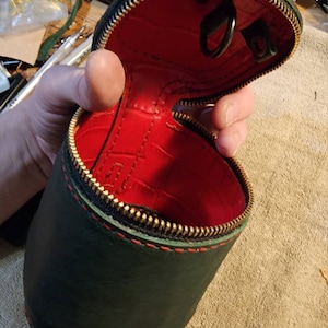 Leather Box Pattern Toiletry Bag Pattern Leather DIY Pdf Download ...