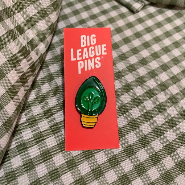Christmas Bulb Enamel Pin – Light up Your Lapel With Our Vintage, Retro ...
