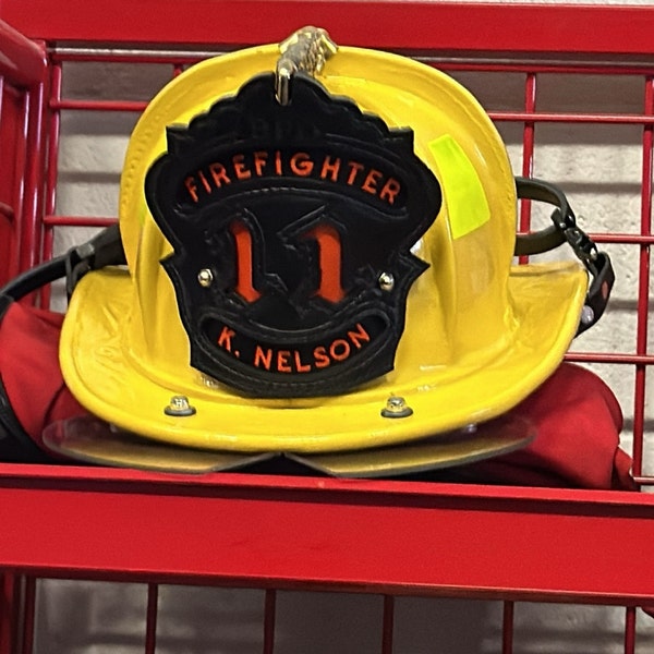 Custom Fire Shields - Personalized Fire Dept Helmet Shields - Etsy