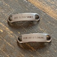 Golden Color Custom Beads Personalized Metal Bulk for Jewelry Engraved ...