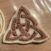 Rainbow Sun Peyote Patch, Handmade Embroidery, Huichol Peyote Art ...