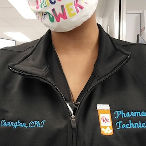 Pharmacy Tech Jacket Pharmacy Technician Jacket Pharm Tech - Etsy