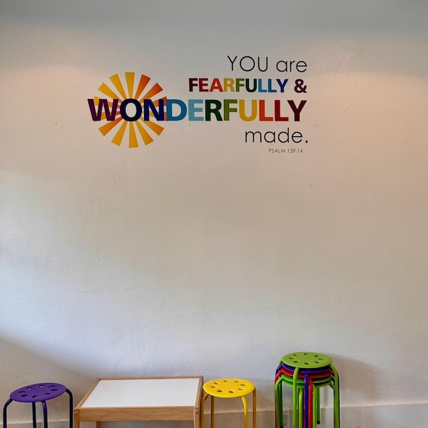 You Are Fearfully and Wonderfully Made, Handmade, Psalm 139:14, Psalms ...