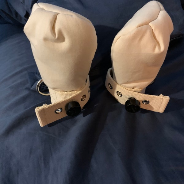 Medical Safety Mittens - Bondage Soft Padded Mittens / ABDL / DDLG ...