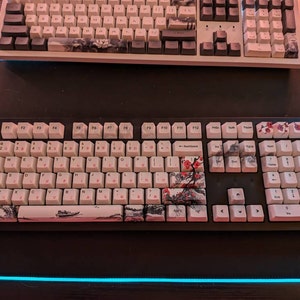 Cool Kids abstrakt Keycap Set Mechanical Keyboard 129 MX Switch Cherry ...