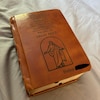 Leather Holy Bible Leatherbound - Etsy