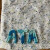 1 Applique Letter, Crochet Applique, 1 Large Crochet Letter, Cardmaking ...