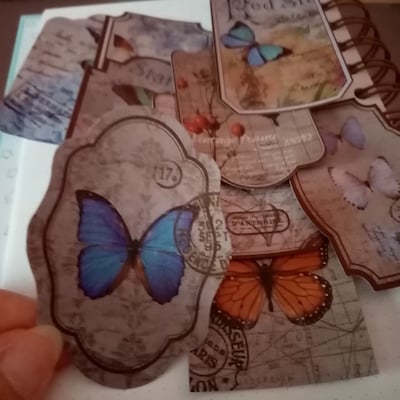 Beautiful Watercolor Handmade Paper Set Handmade Stationary - Etsy