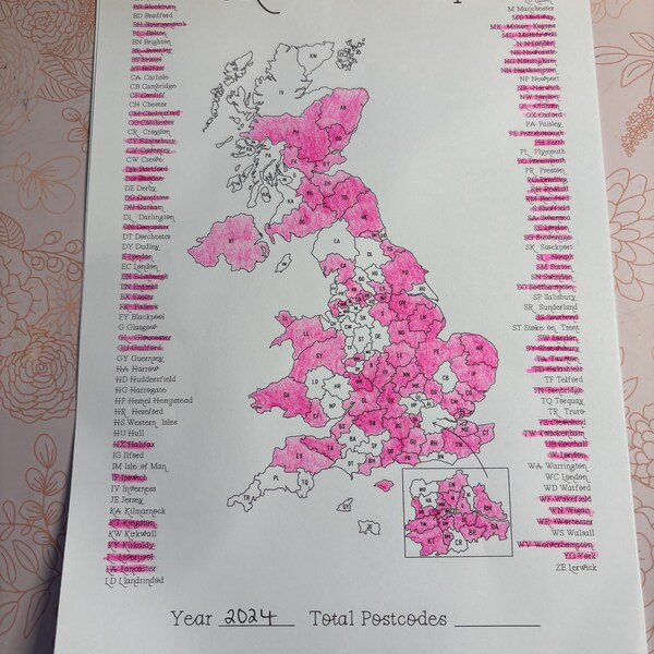 Postcode Map | UK Sales Map | UK Map | UK Postcode Map | Small Business ...