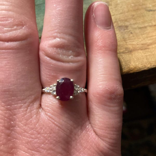 Lavender Fire Ethiopian Opal Ring, Fire Opal Ring, October Birthstone ...