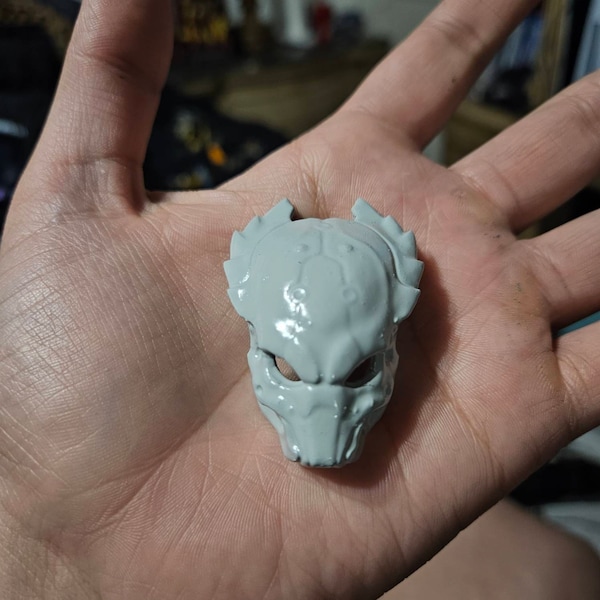 Custom Echo Predator Mask for 1/4 Neca Jungle Hunter/warrior Predators ...