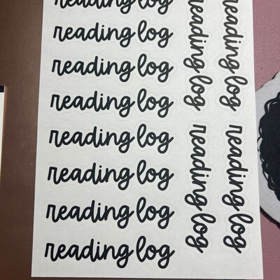 2024 Monthly Reading Logs - Etsy