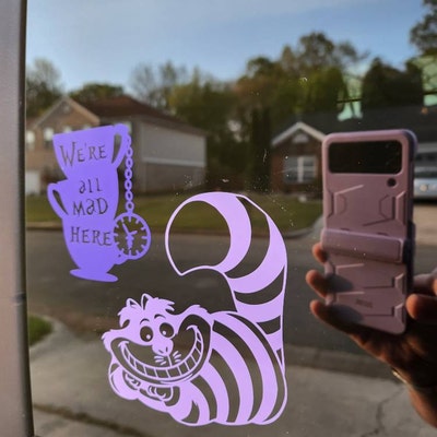 Cheshire Cat Vinyl Sticker/decal - Etsy