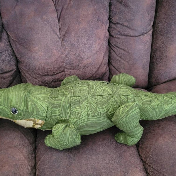 Grinning Gator PDF Sewing Pattern/ Loki Alligator Croki Free Add On ...