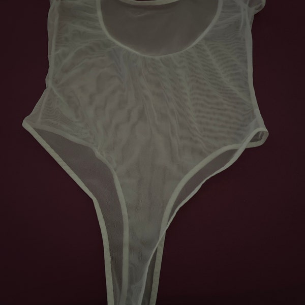 Mesh Lingerie Bodysuit,see Through Bodysuit,sexy Bodysuit,see Through ...