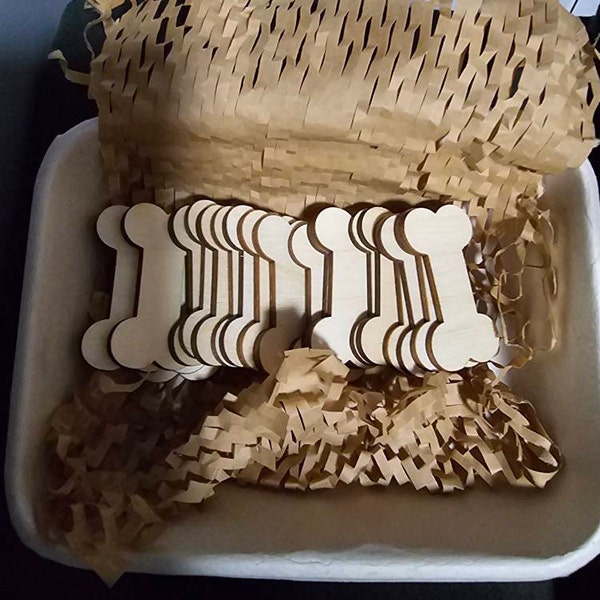 Dog Bone Shape - Laser Cut Unfinished Wood Cutout Shapes - Always Check ...