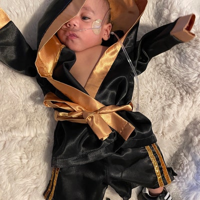 Personalized Adult Boxing Set Boxing Robe Boxing Shorts - Etsy