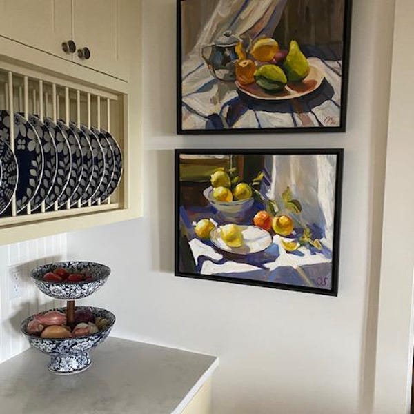 Kitchen Still Life Oil Painting Original Oil Painting Still Life Summer ...