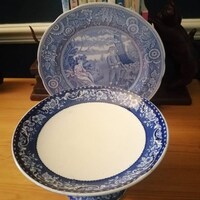 Vintage Pyrex Set 6 Checkers Salad Plates, 8.5" Diameter, - Etsy UK