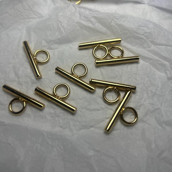 Alloy Metal Toggle Clasp 25 Mm 32mm 1 1/4" OI OT Strap Connector Top ...