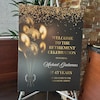 Retirement Celebration Welcome Sign, Retirement Board, Retirement Party ...